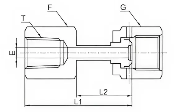 UHP Welded Female Connector (PT) - Ultra High Purity Fittings ...